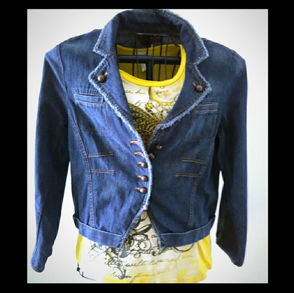 Bandolino | Jackets & Coats | Bandolino Blue Jean Jacket | Poshmark